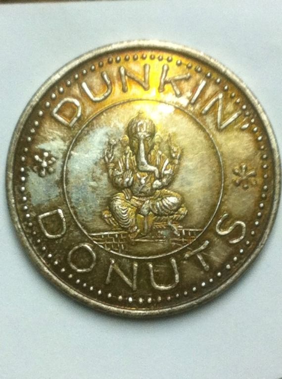 Dunkin Donuts "?Silver" Round — Collectors Universe